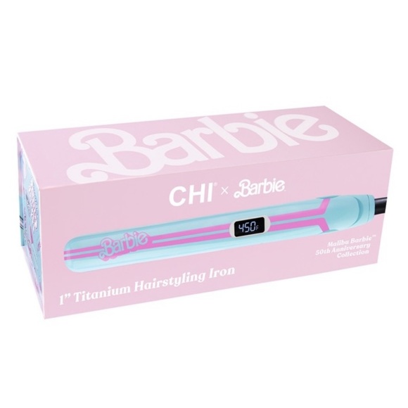 Barbie | Hair | Chi X Barbie Malibu Titanium Flat Iron 5th Anniversary ...